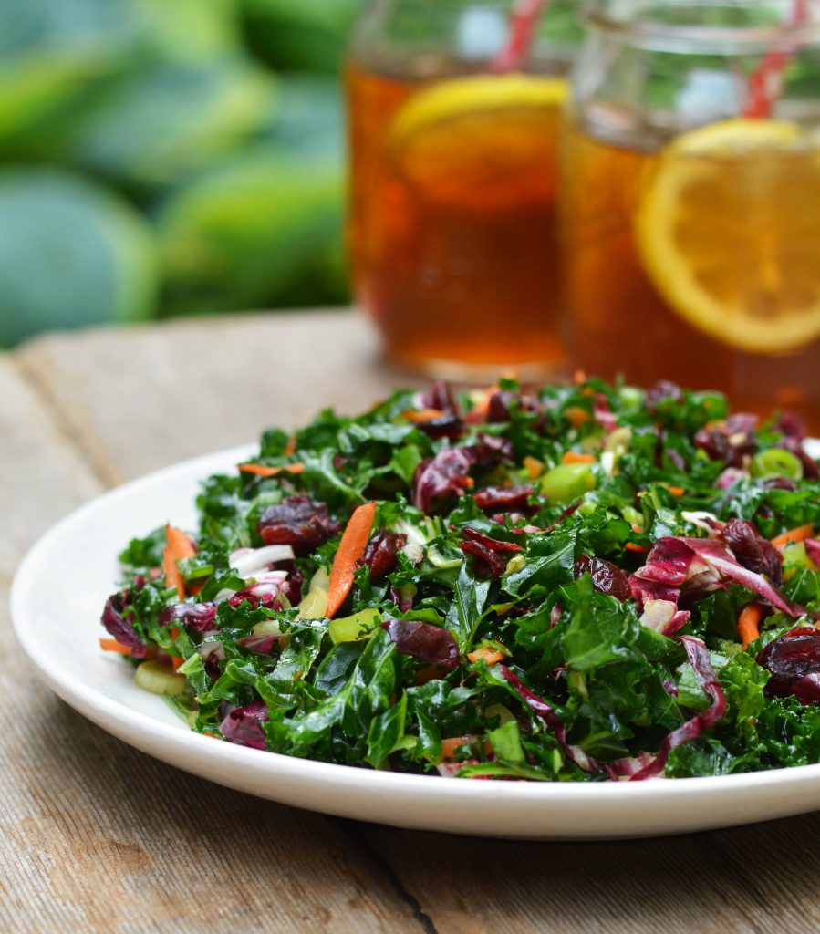 Kale & Cranberry Slaw - Aurora Satler